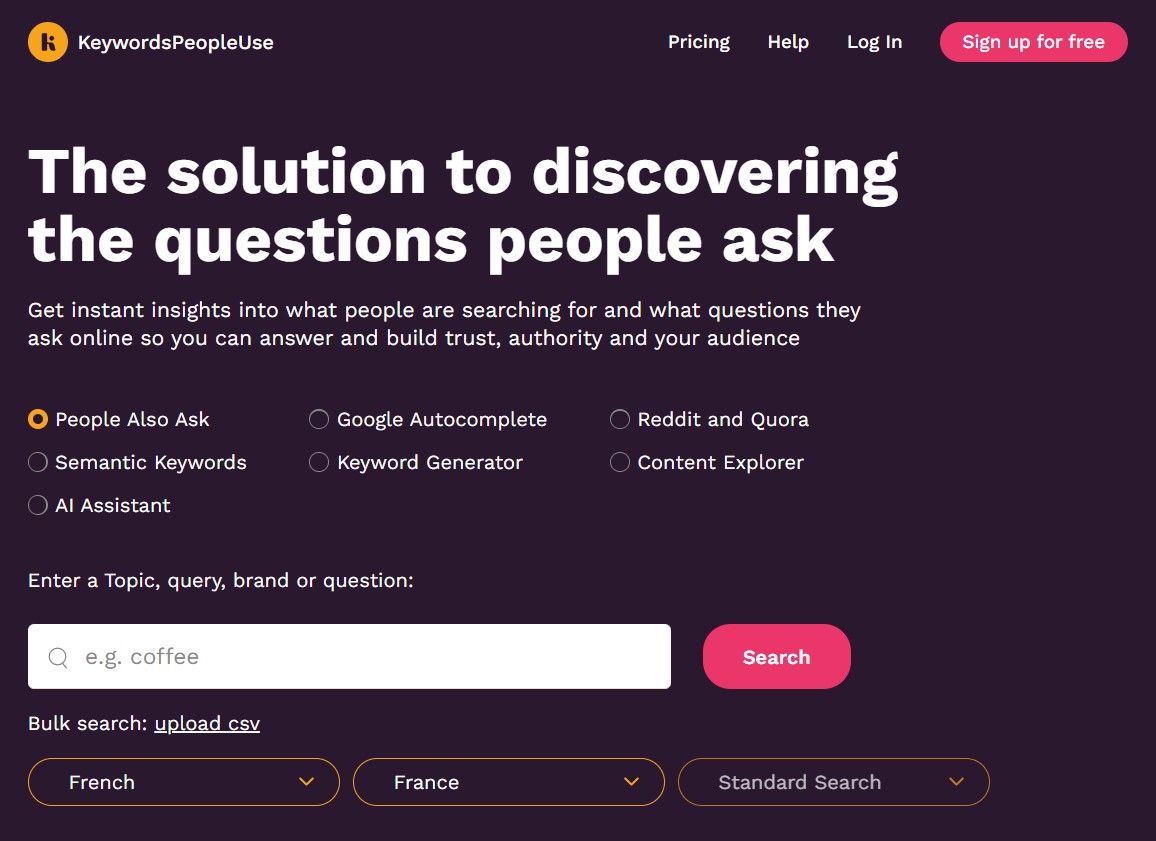 Avis Keyword People USE - La meilleure alternative gratuite à ...