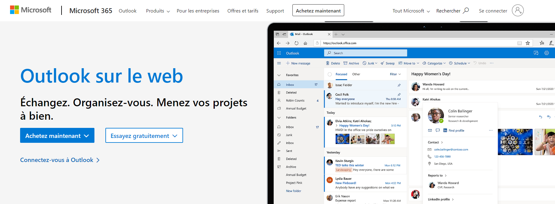 Avis sur Outlook - Avis Outils