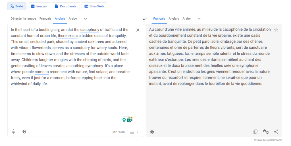 GG trad - le traducteur le plus fiable ? - Avis Outils
